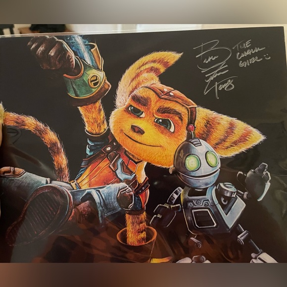 Bam | Art | Bam Gamer Box Fan Art Print Size 8x Ratchet Clank Coa Beth ...